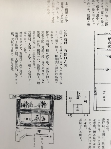 『浮世風呂』白濁点 石榴口 | Madam'Blog